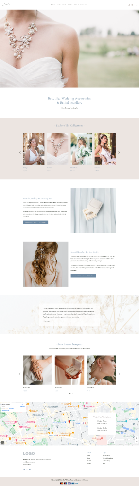 Website Templates For Fashion Blogs, Jewellery Stores and Lifestyle Brands