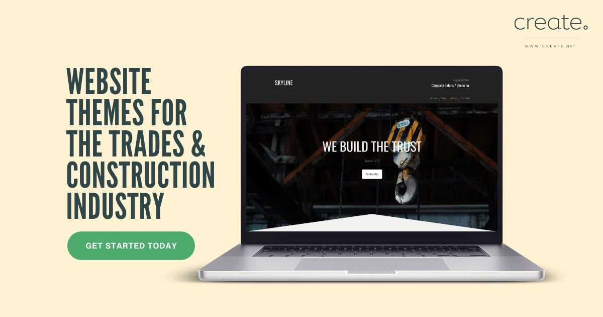Construction & Trade Services Website Templates