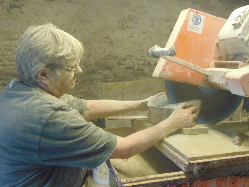 Process of Carving Stone into Sculptures | Perryn Butler