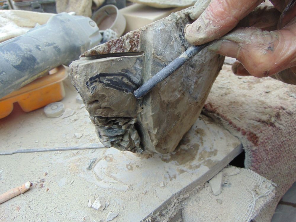 Process of Carving Stone into Sculptures | Perryn Butler