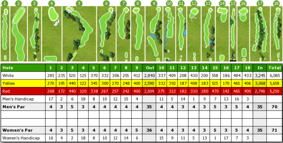 Course Layout