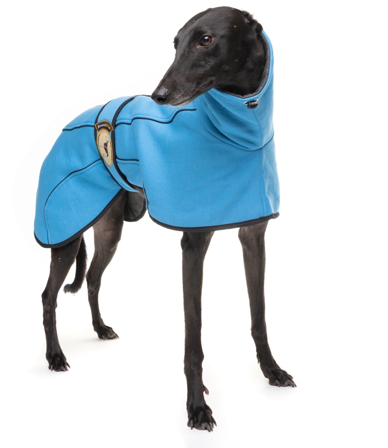 Sky Blue Jersey Fleece for Greyhounds; 32", 25" only
