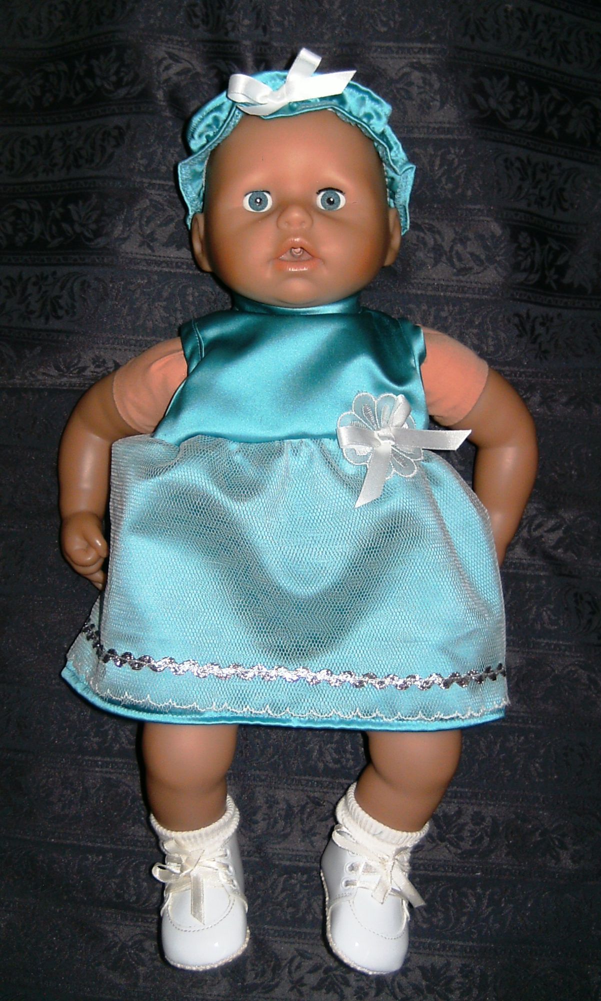 Doll's party dress made to fit the 18 inch Annabelle and most 18 inch ...