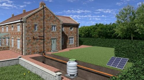 Solar Powered Sewage Treatment Plant