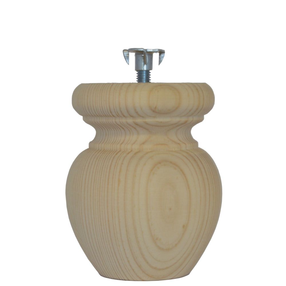 Sanded Pine Moulded Bun Foot 83x56mm | Pine Feet | Tuxford Furniture ...