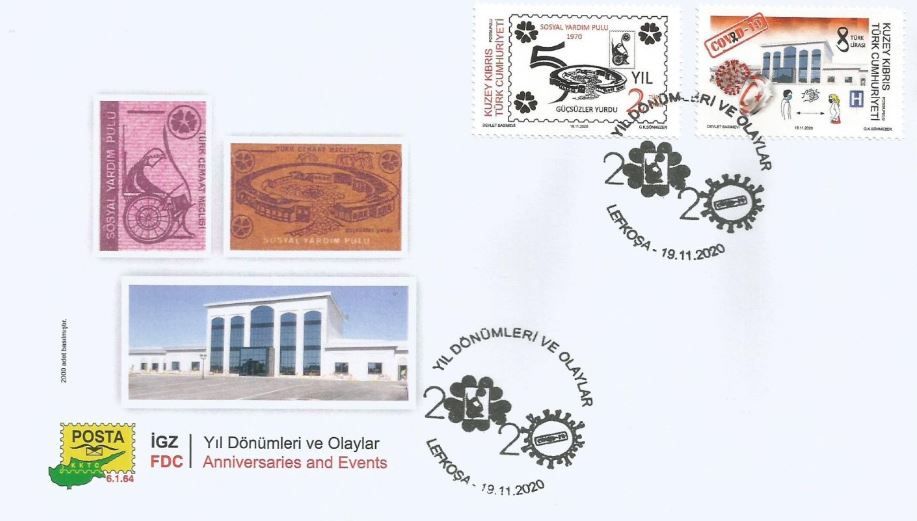 Cyprus stamps |Turkish Cypriot |Latest Stamp Issues for 2021