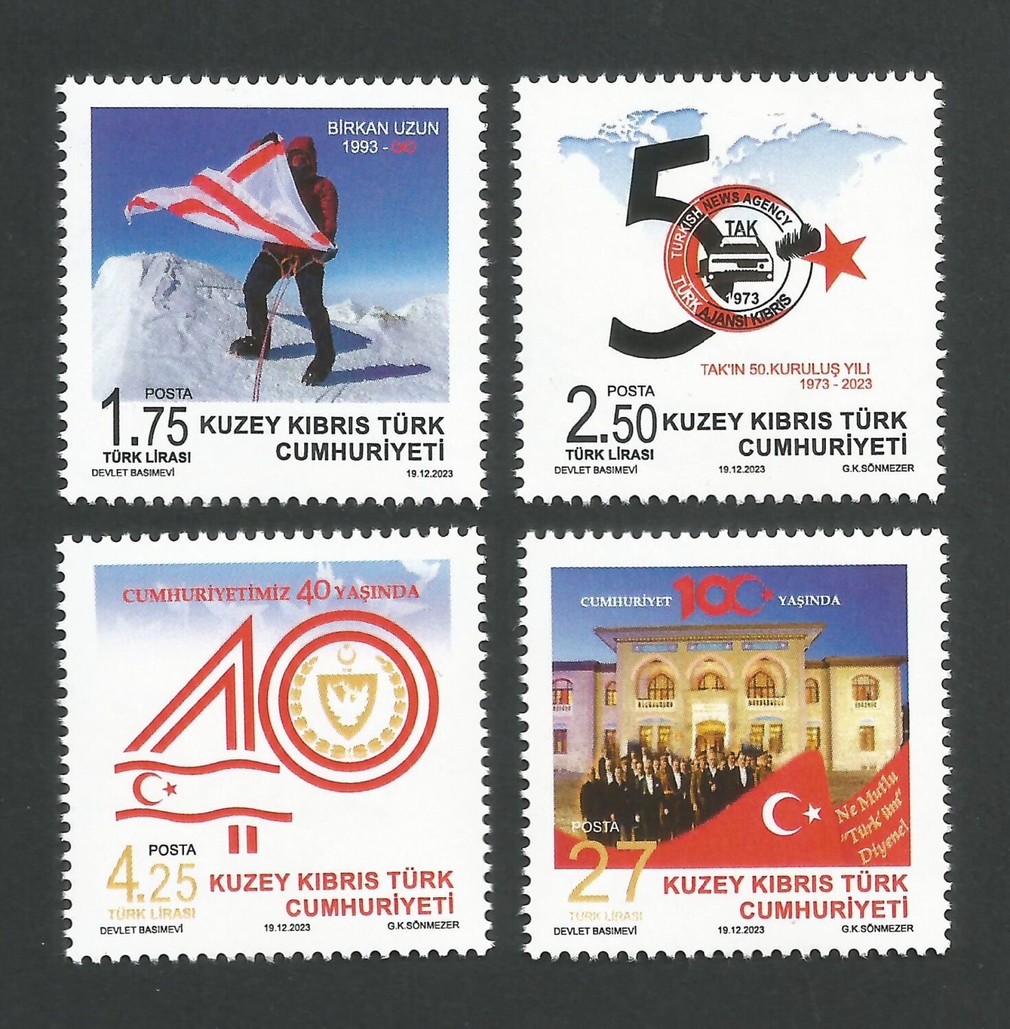 Cyprus stamps and North Cyprus stamps Latest Stamp Issues - 2023