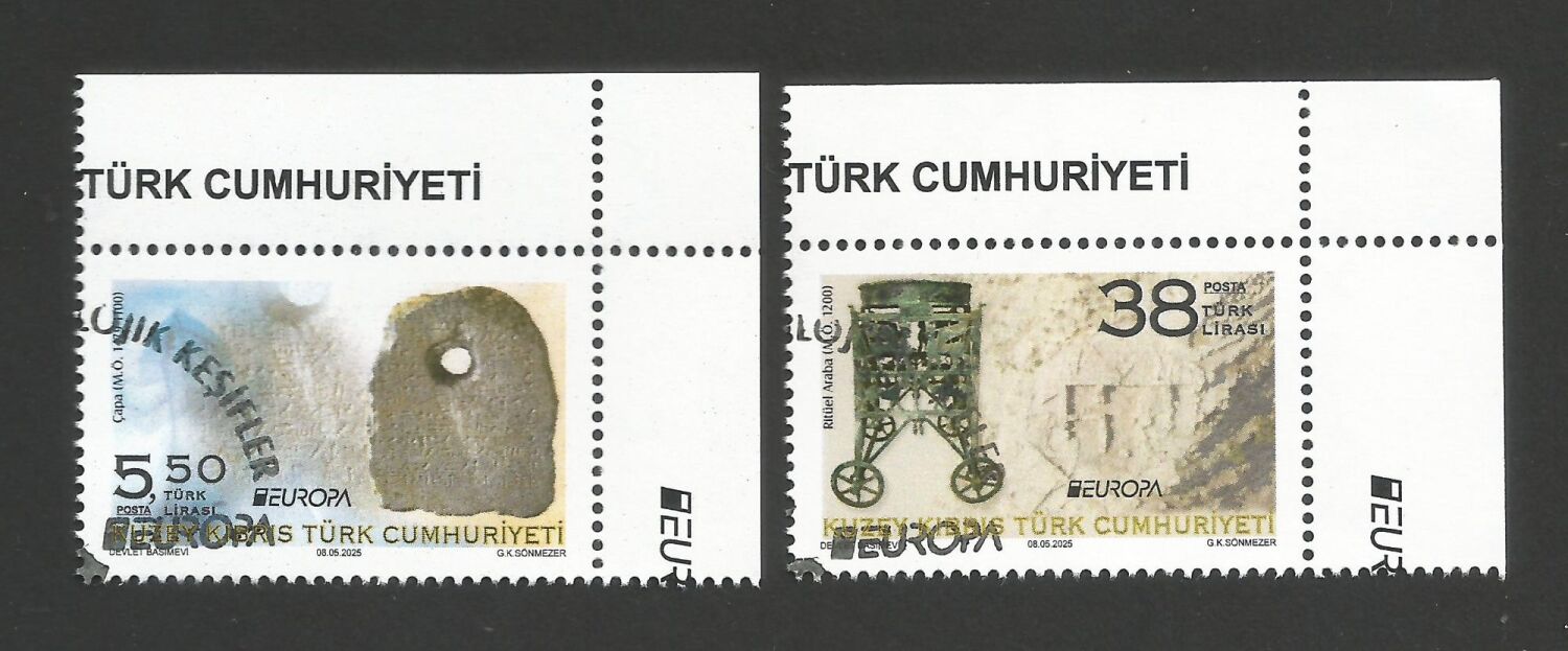 Cyprus stamps and North Cyprus stamps Latest Stamp Issues - 2025
