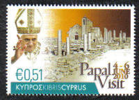 Cyprus Stamps 2021 Personal and Corporate Stamps Pope Francis' Visit to ...