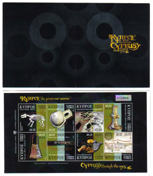 Cyprus stamp booklets issued from year 2000 onwards