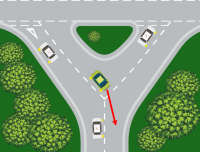 How to deal with Y junctions or fork in the road
