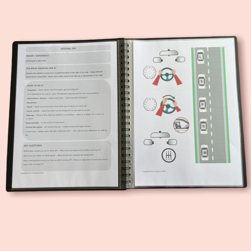 Driving Instructor Lesson Plan Diagrams