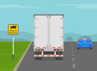 theory test question practice what is a crawler lane