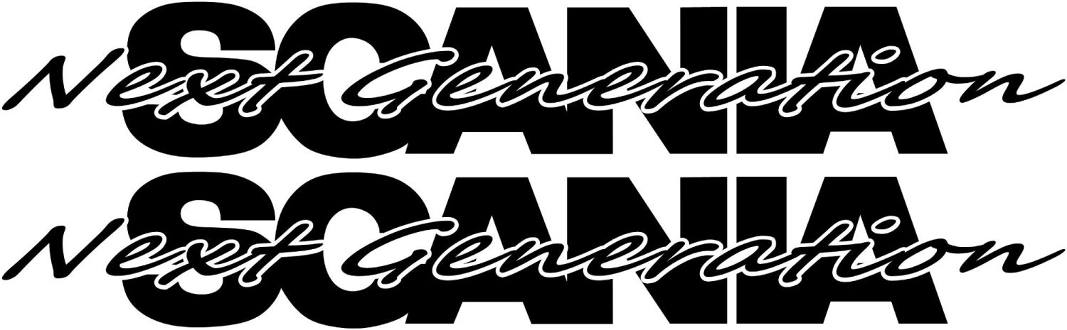 Scania Stiholt Logo Sticker - Large