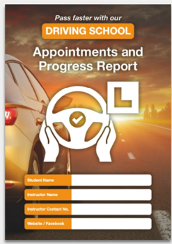 driving lesson progress sheet