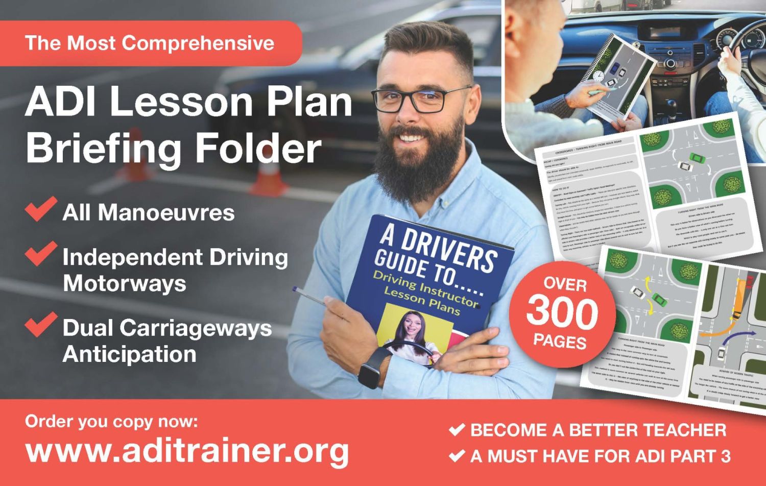 Become a better driving instructor with driving lesson plans