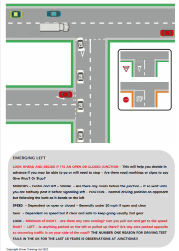 ADI Part 3 Emerging left or right at junctions