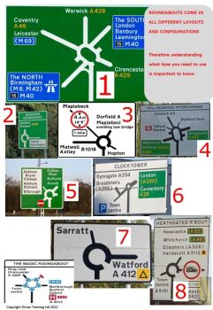 Roundabouts the 12 O'clock rule