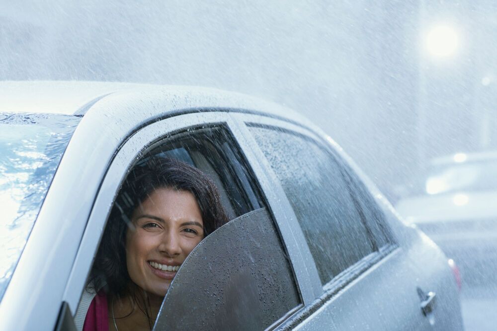 Things to do when driving in heavy rain