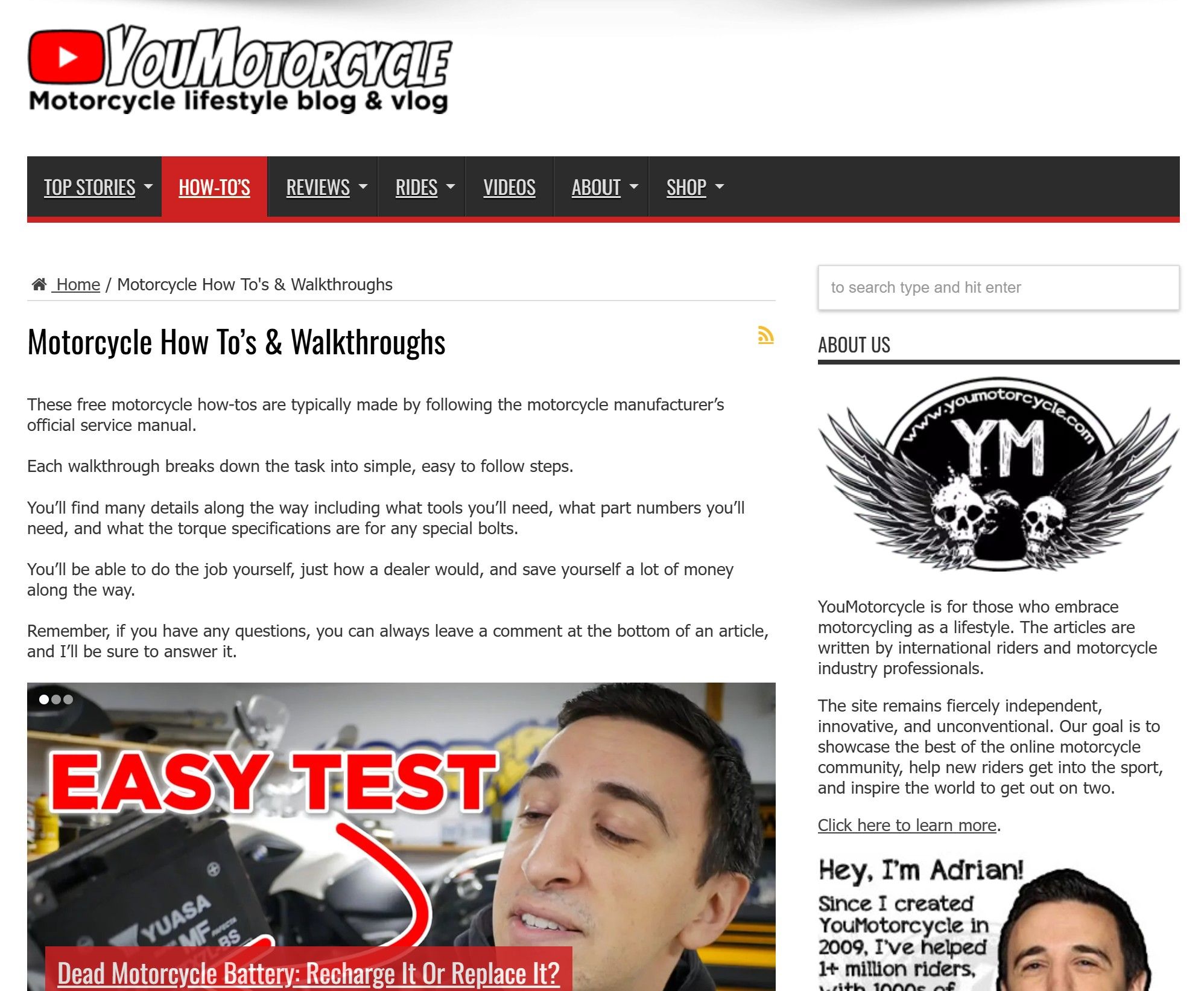 Biker News | Motorcycle Events | Motorbike articles