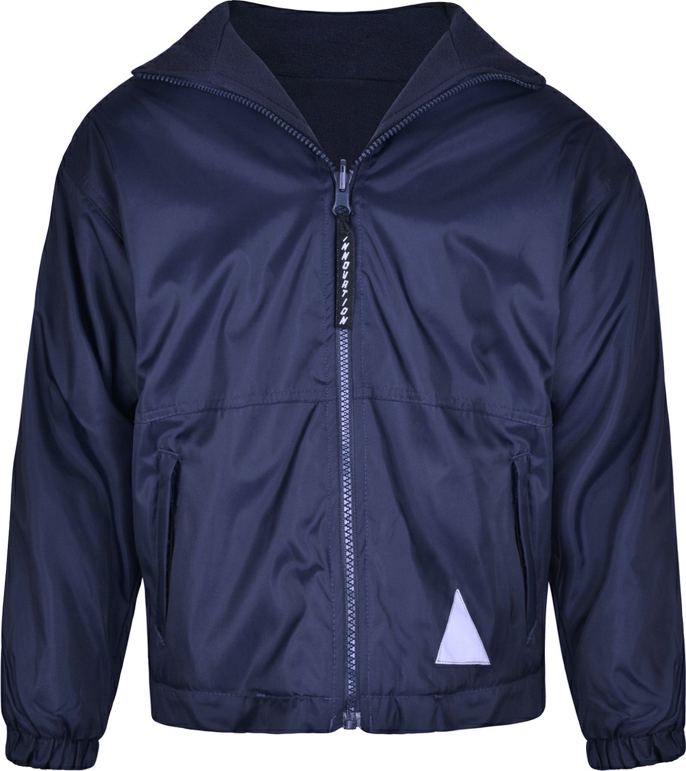 Netley Abbey Junior School Coat , Waterproof fleece reversible coat