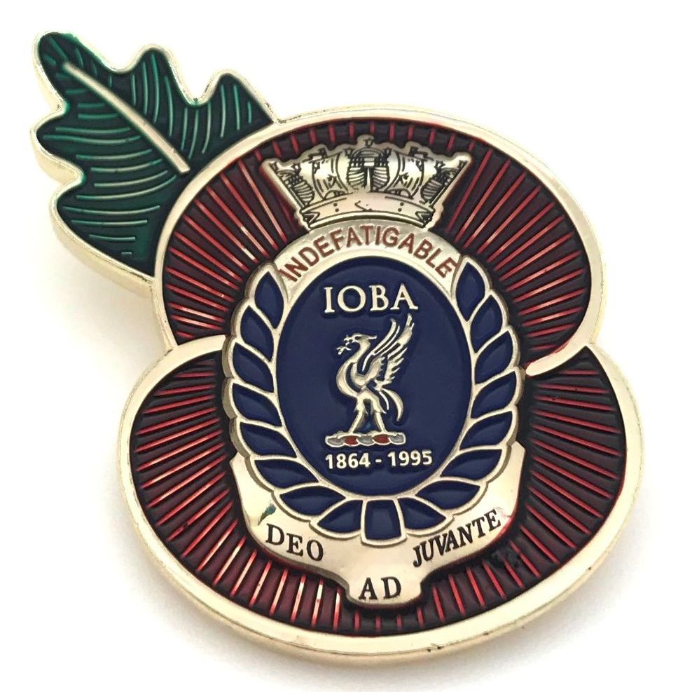 Indefatigable Poppy badge - Rolldove Studio Online Shop for non ...