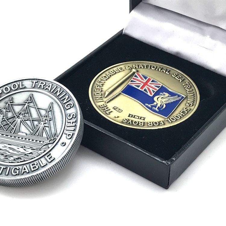 Indefatigable coin/medal Commemorative box set - Rolldove Studio Online ...