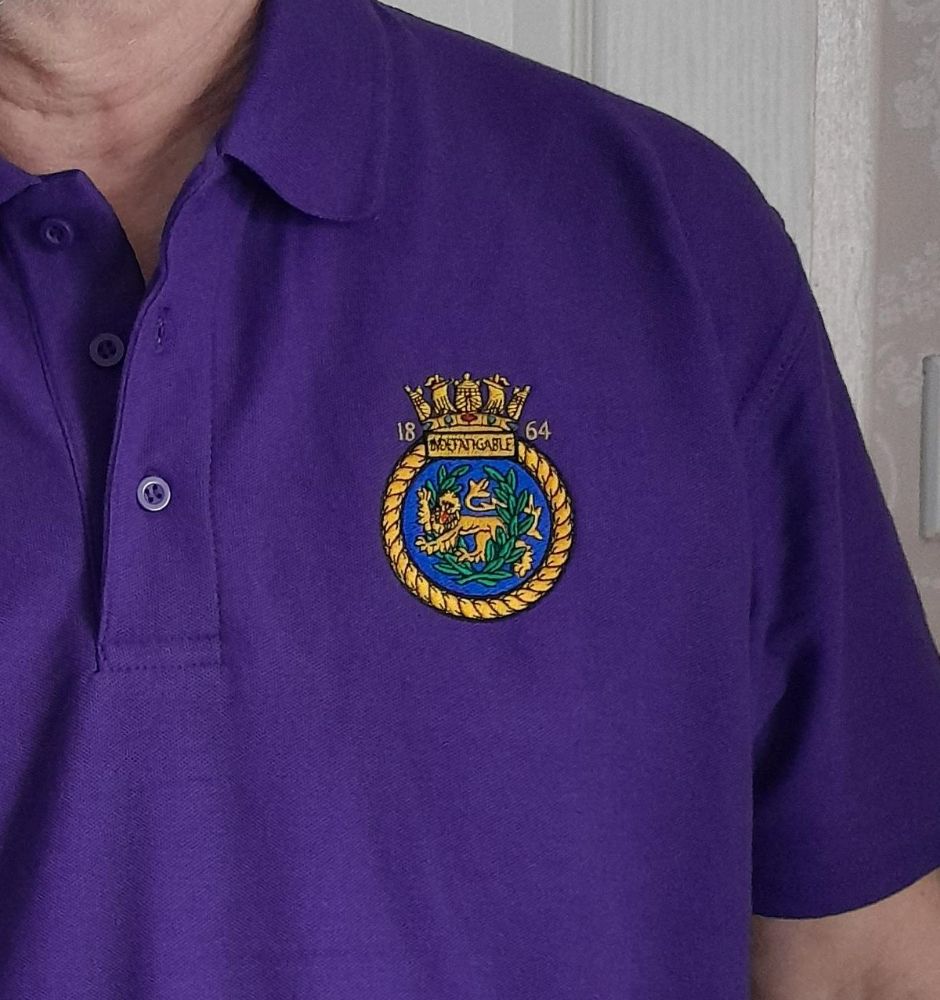 badged leisure wear for the Indefatigable old boys association online ...