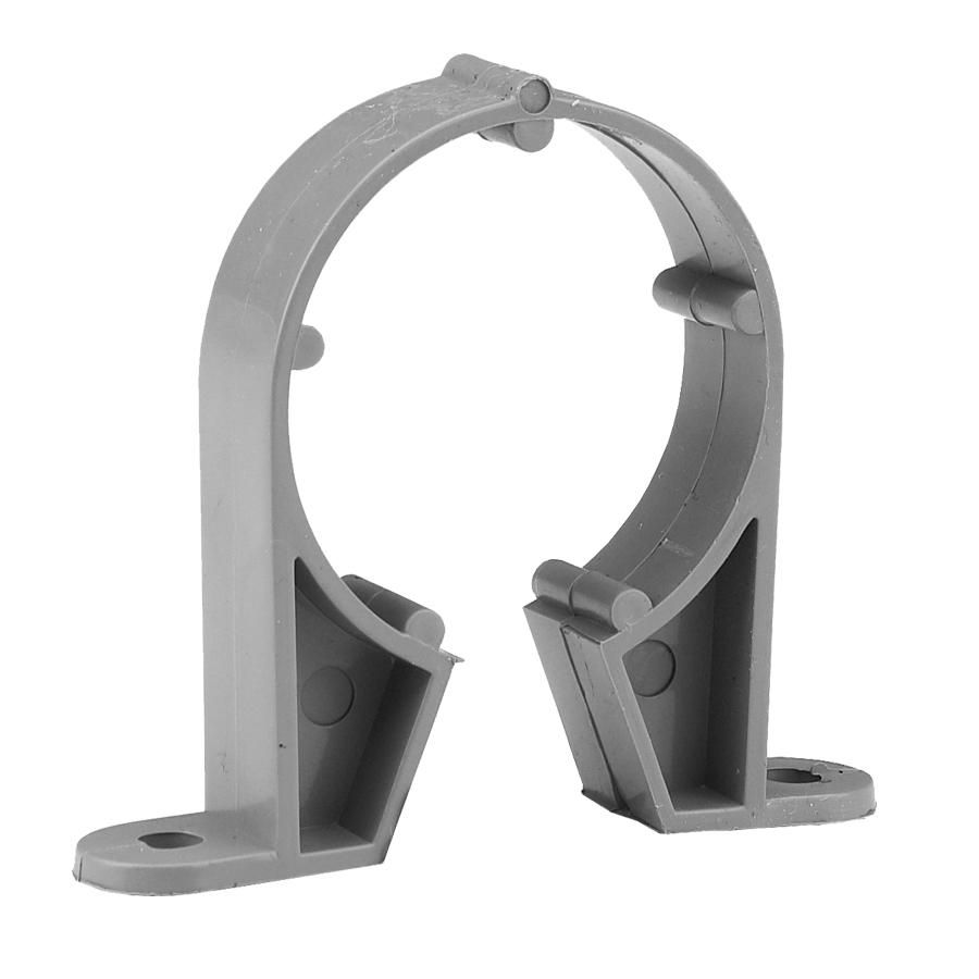 40mm Grey Push Fit Waste Pipe Support Bracket - PDC