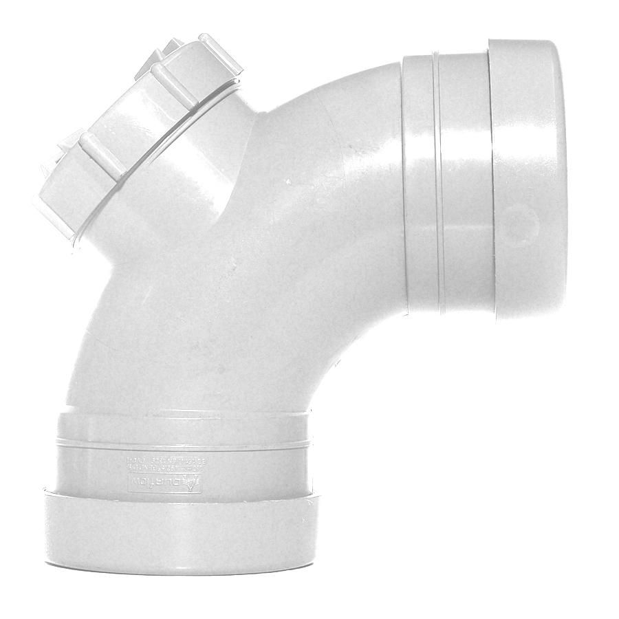 Black 110mm Push Fit Access Door Bend - PDC Black 110mm Push Fit Access Door Bend - PDC