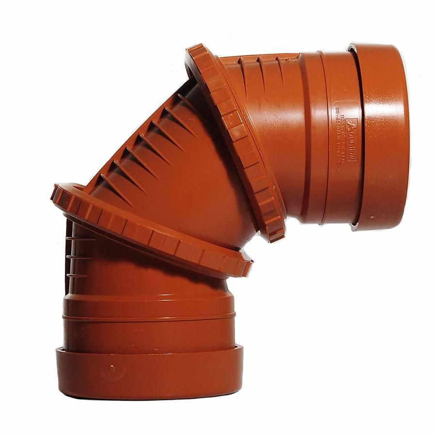 Terracotta Underground 110mm Adjustable Bend 0-90 - PDC