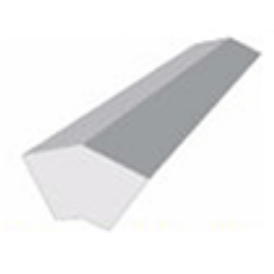 9mm Vented Flat General Purpose Fascia External Corner 300mm 135 - PDC