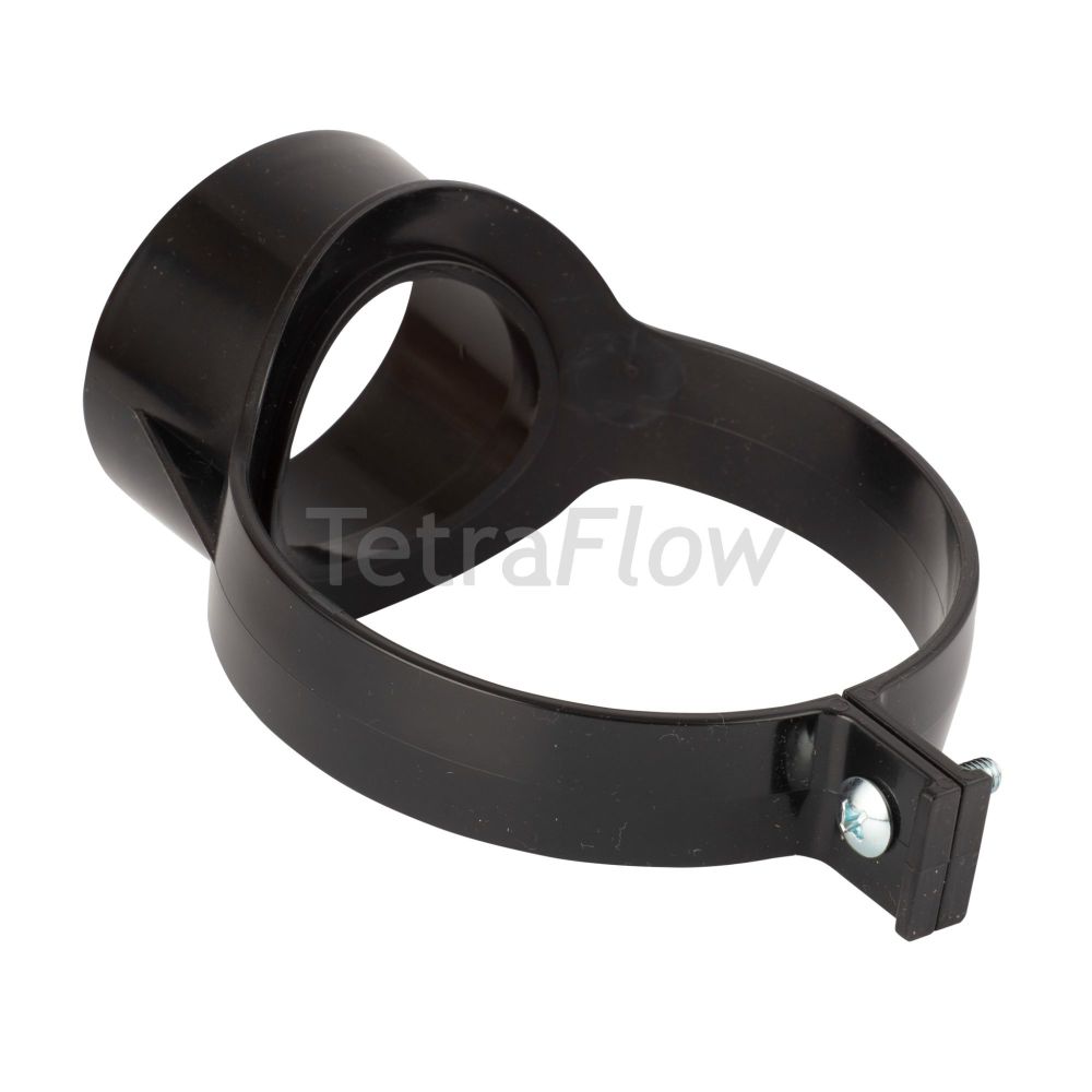Black 110mm Solvent Strap On Boss - PDC