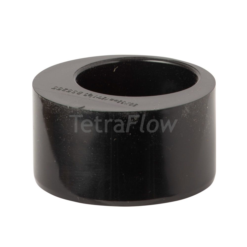 Black 110mm Solvent to 50mm Reducer Socket - PDC