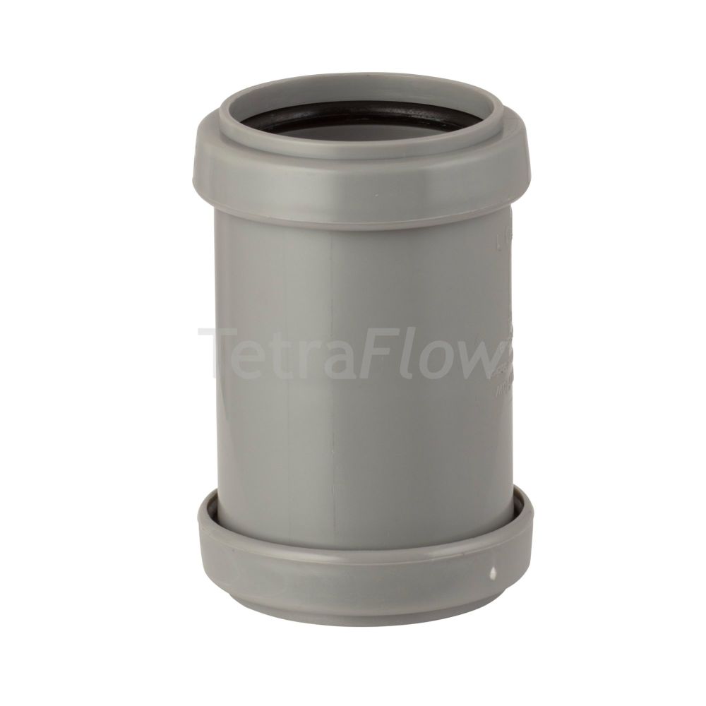 40mm Grey Push Fit Waste Coupling - PDC