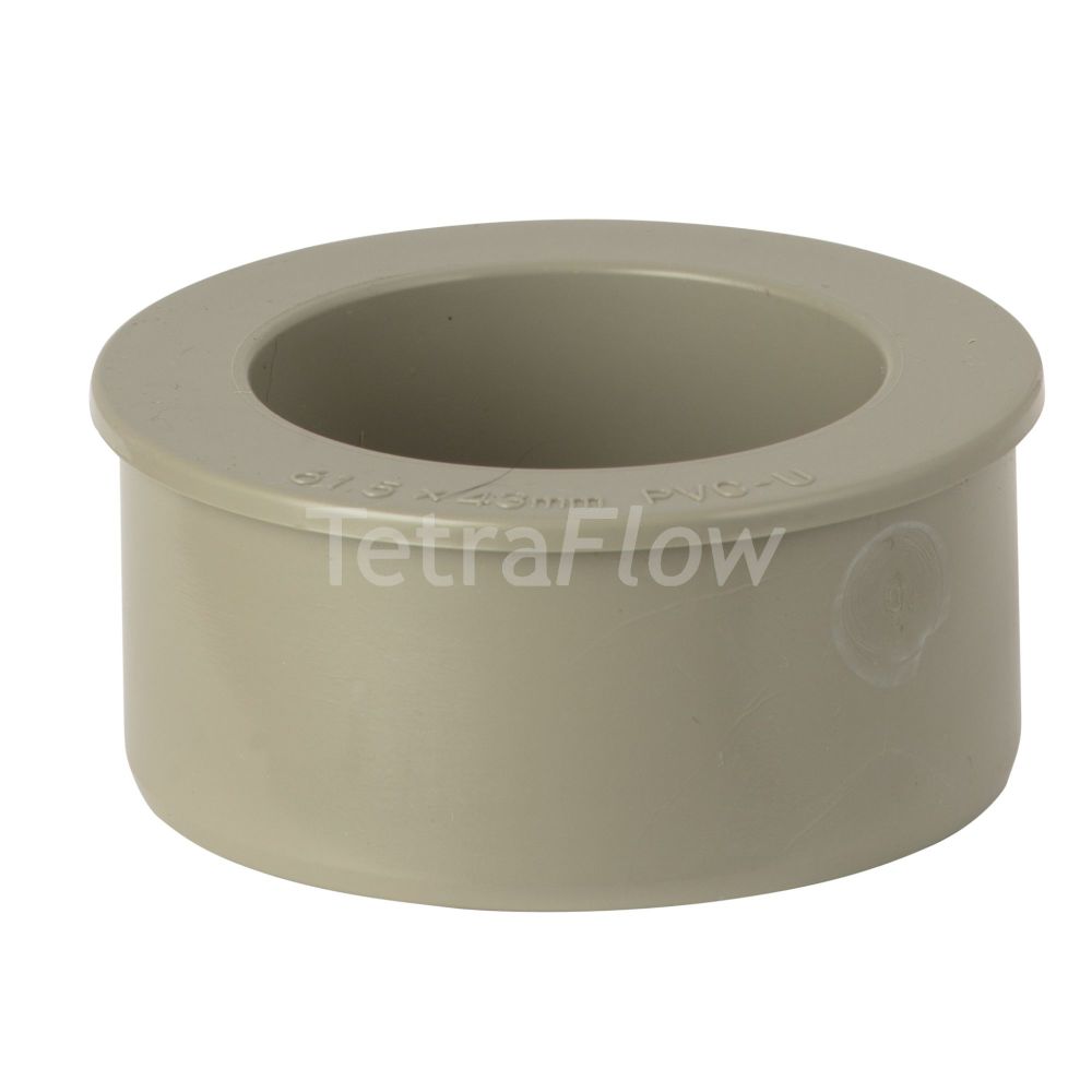 Grey 50mm x 40mm Waste Reducer - PDC
