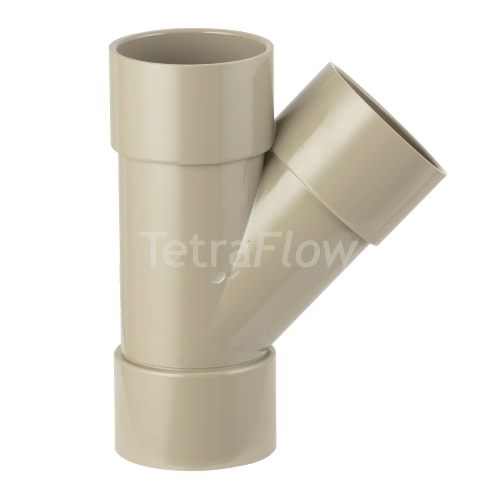 Grey 40mm Waste 135 Branch - PDC