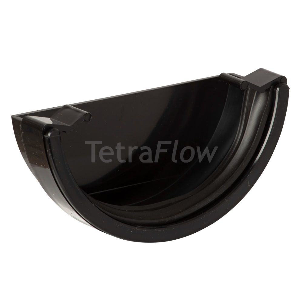 Black Half Round External Stop end - PDC