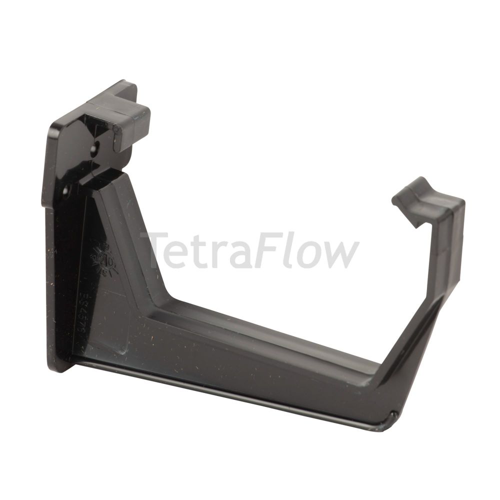 Black Square Line Gutter Fascia Bracket