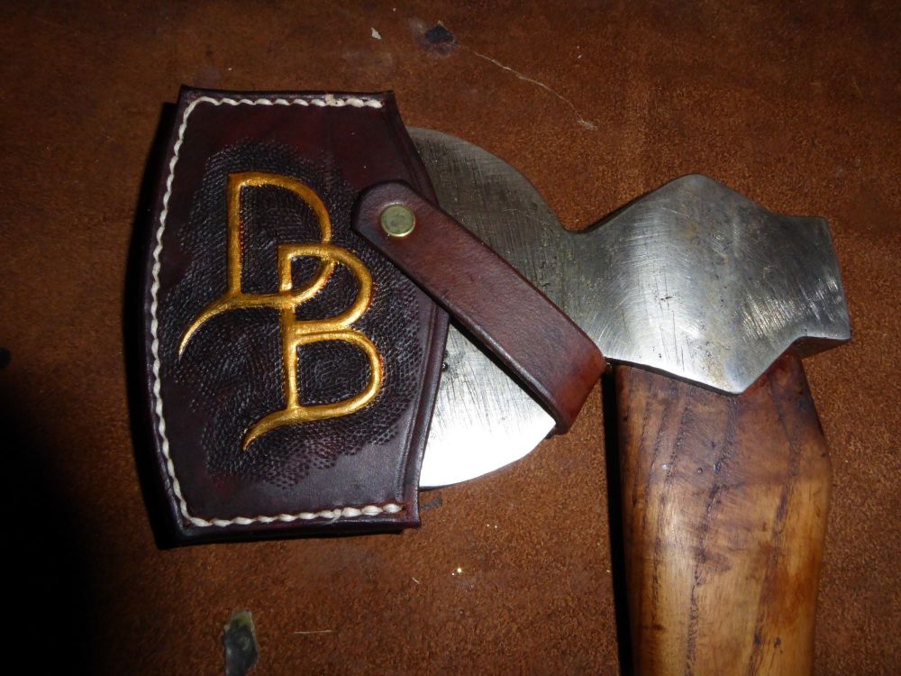Axe Sheath Leather