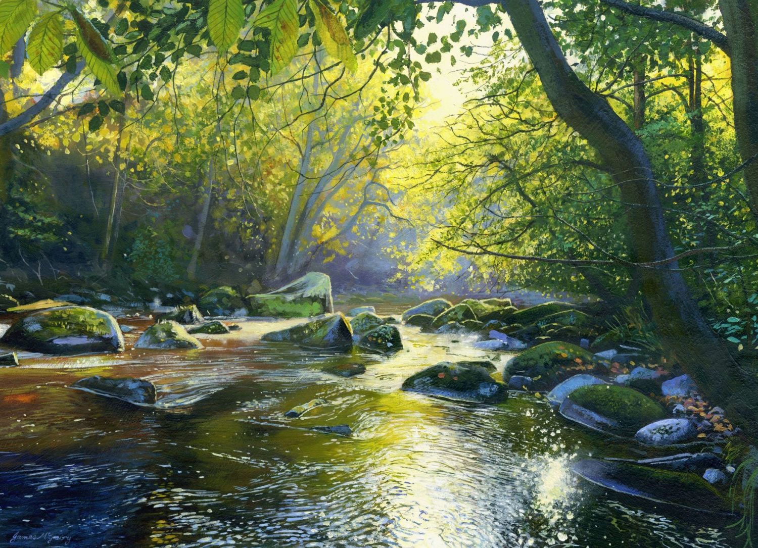 'River Esk Morning.'