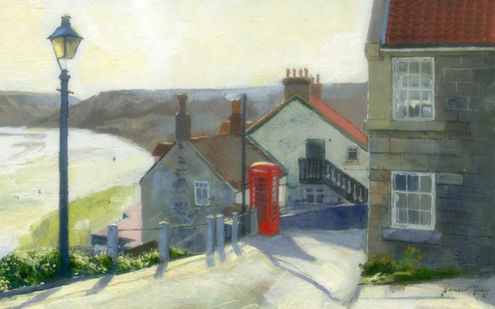 'Runswick Bay Morning'