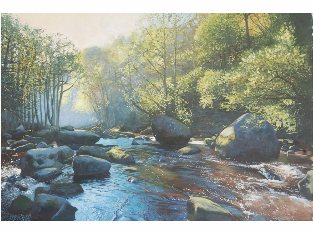'River Esk, Autumn Morning'