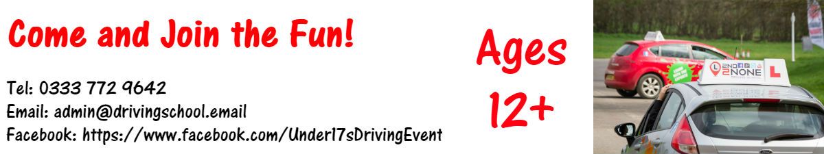 Under 17's Driving Tuition Dorset, Somerset, Cornwall