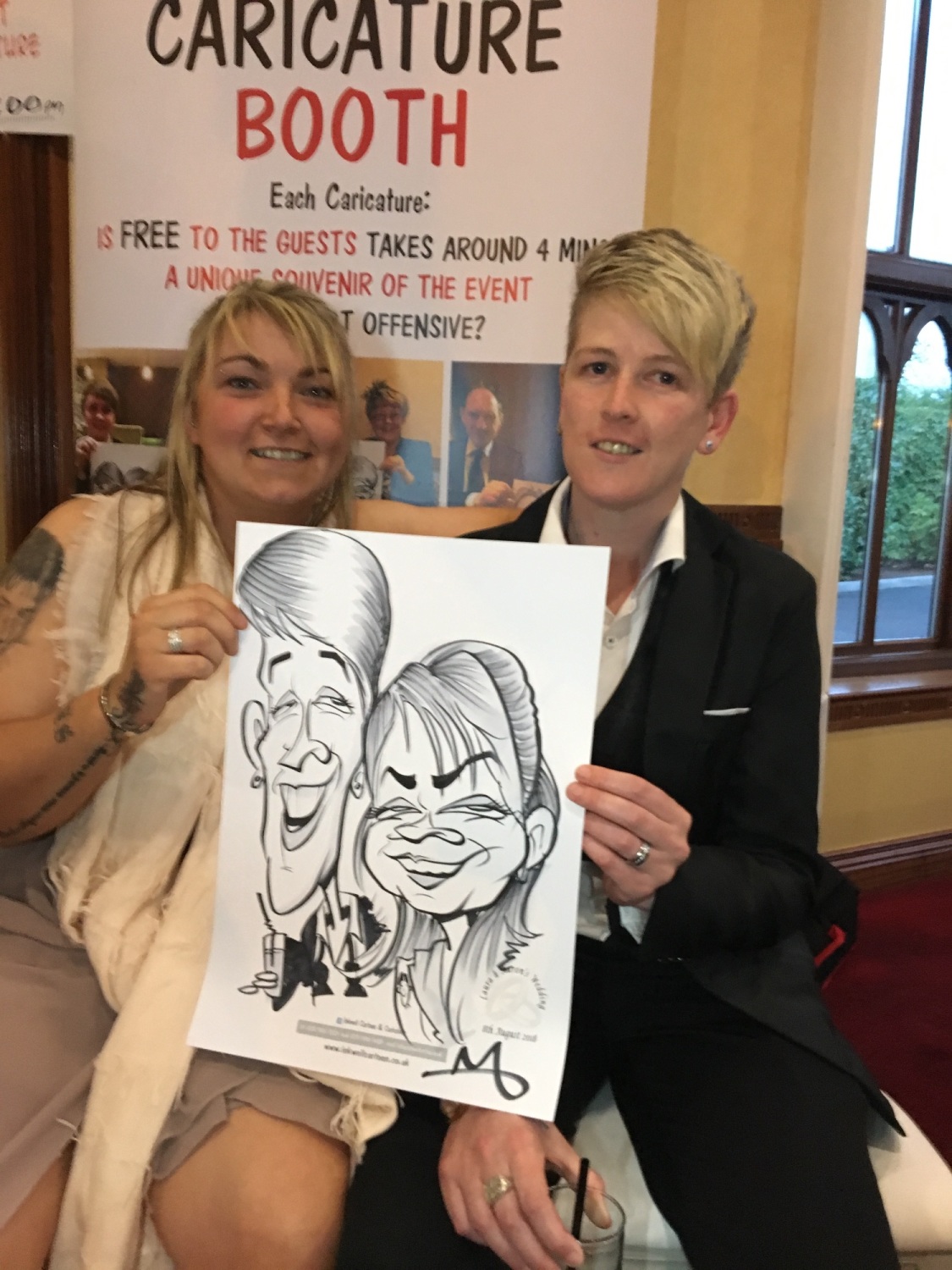 No1 for Live Caricature in Northern Ireland