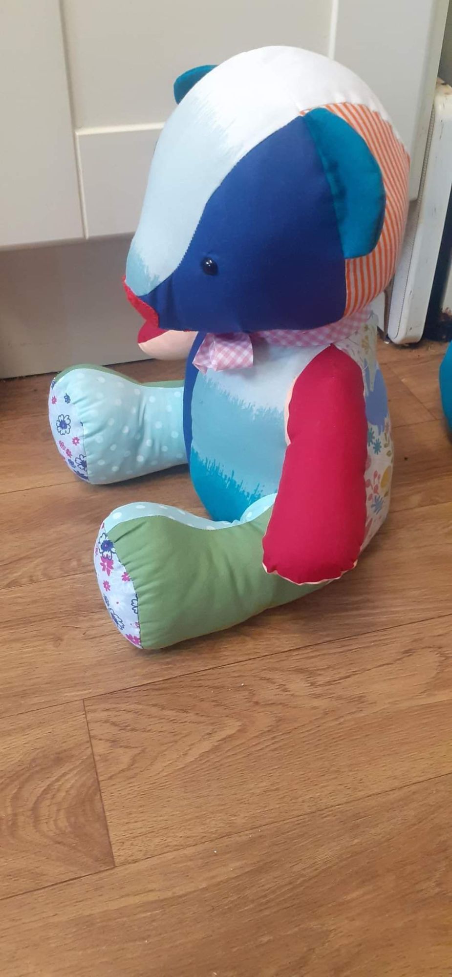 Patchwork Teddy PROP BEARS TO BUY