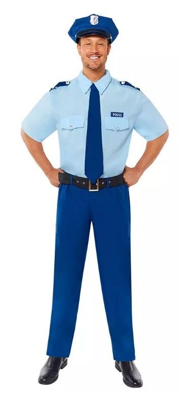 1950s generic American Prison Guard or police uniform to HIRE ONLY