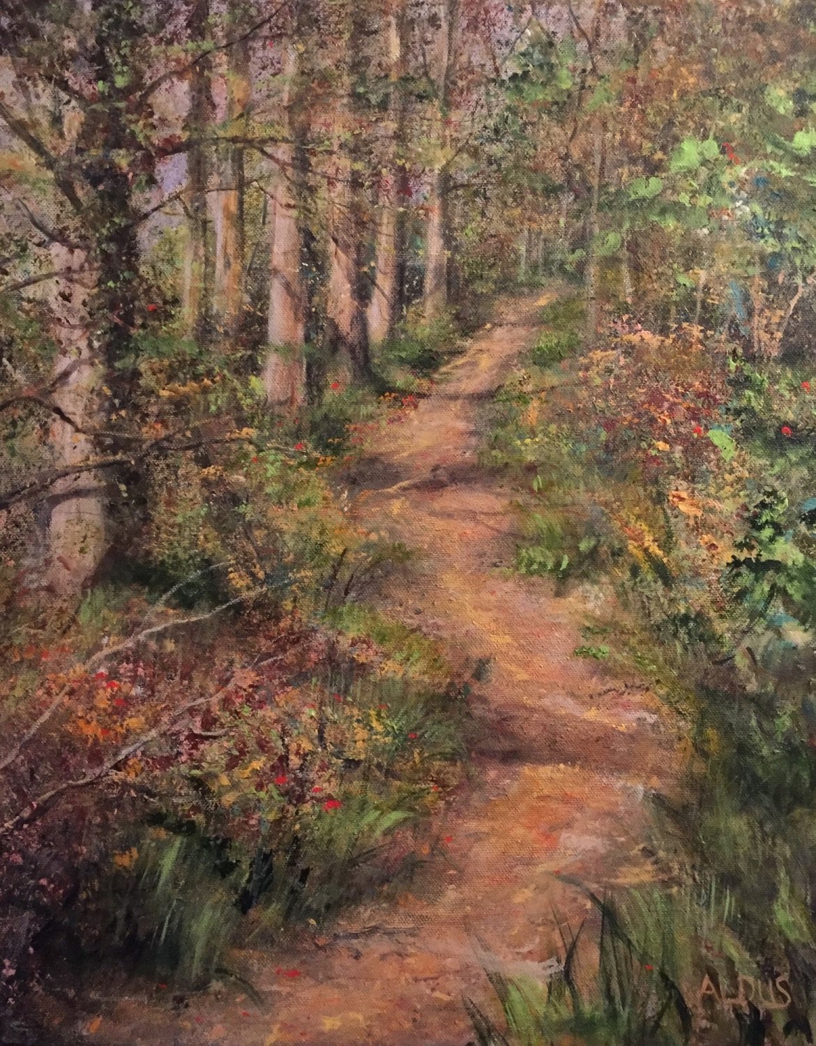"Walk through the Western Woods" by David Aldus U.A