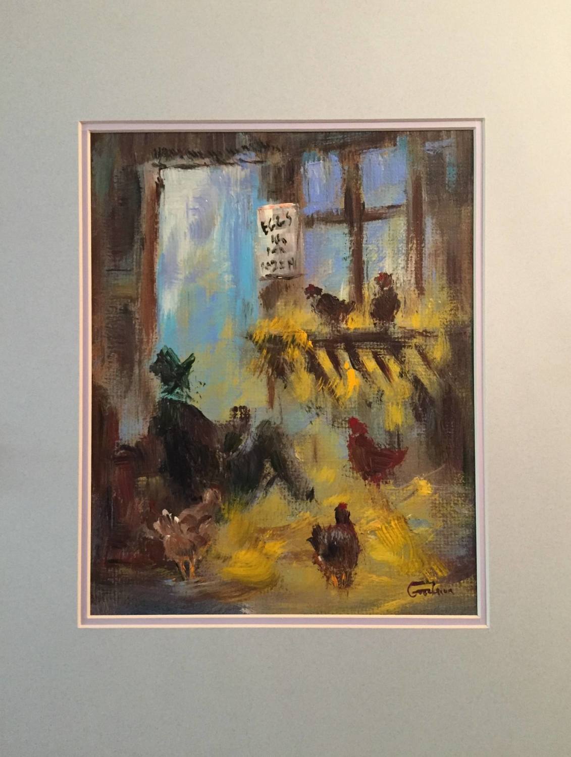 "Life in the Chicken Run" by Leon Goodman