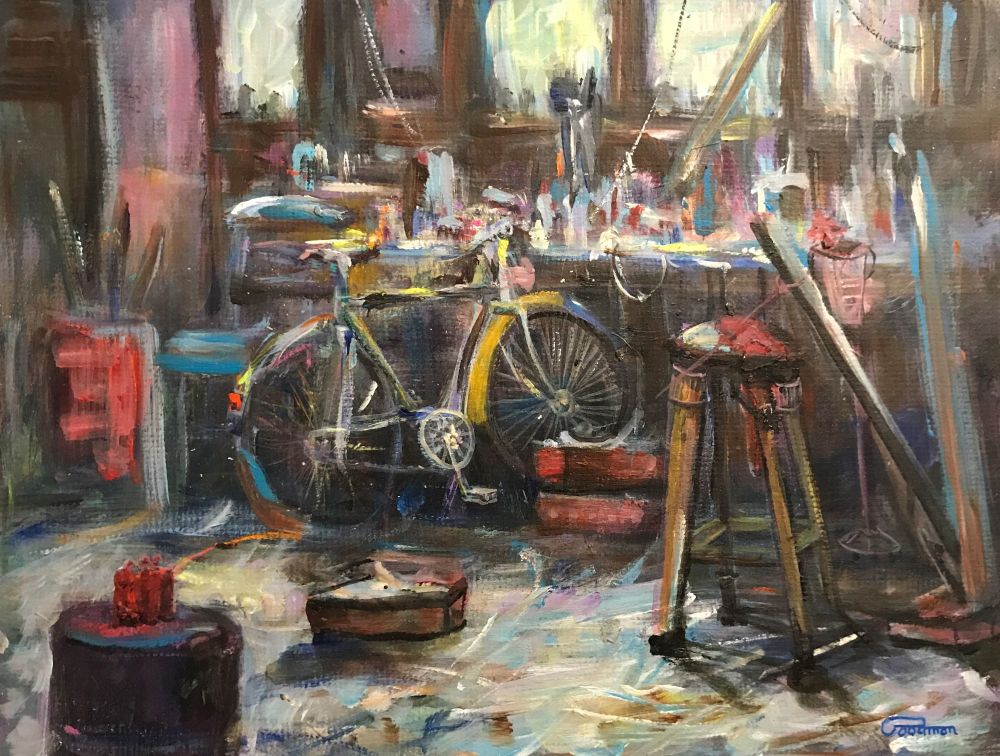"Dad's Shed" by Leon Goodman